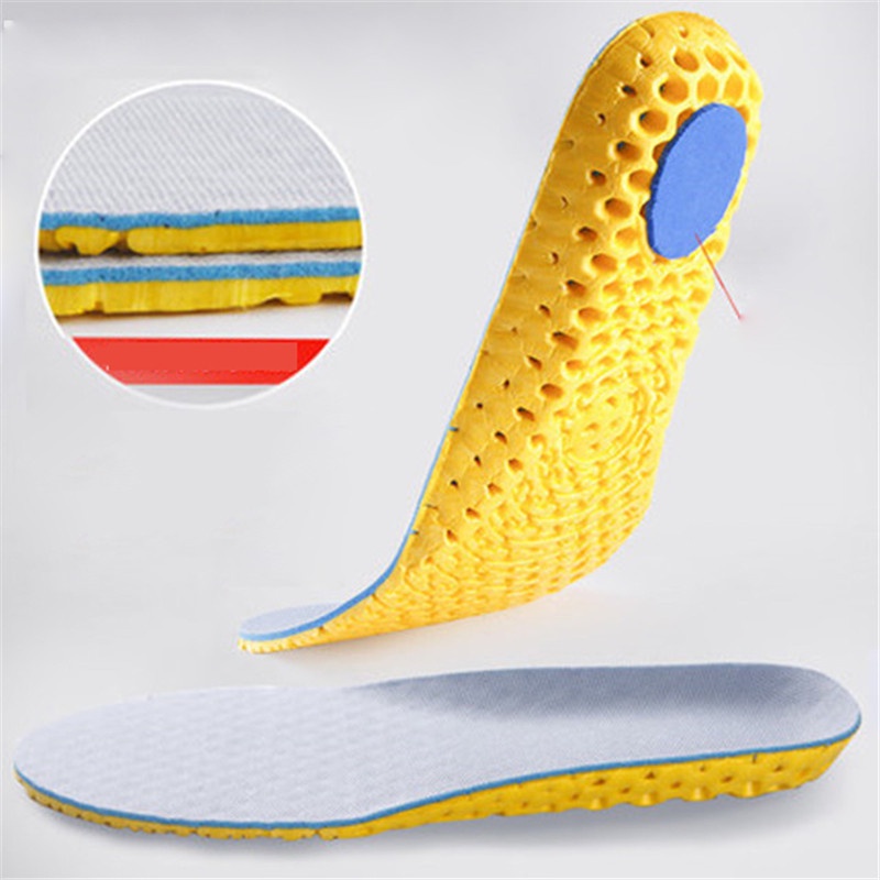 พื้นรองเท้าElastic Shock Absorbing Shoe oles Breathable Honeycomb ...