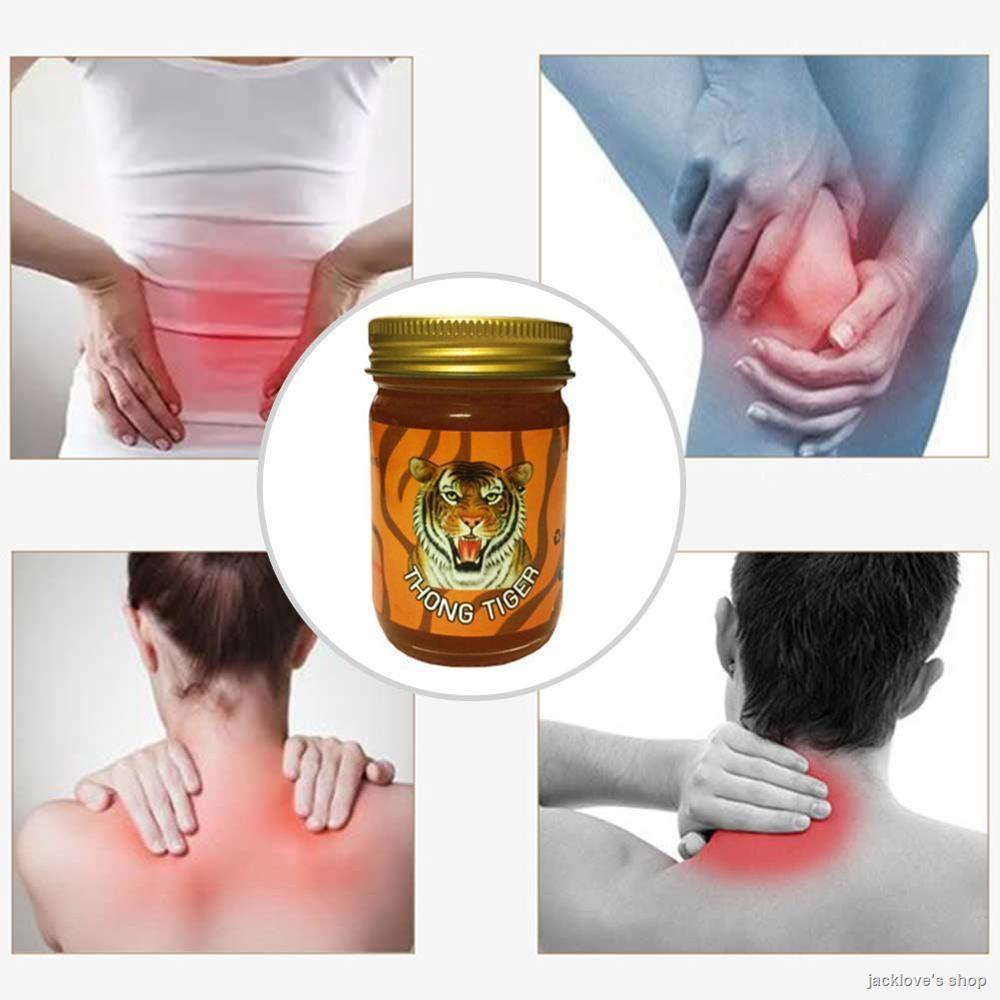 100 Thai Tiger Balm Ointment 50g Joint Arthritis Rheumatic Plaster ...