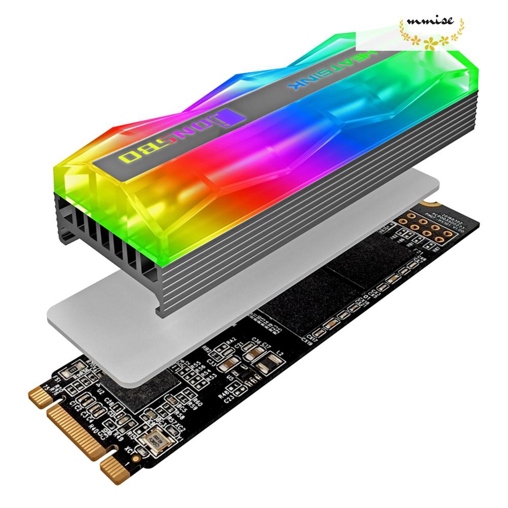 mmise* Jonsbo ARGB M.2 SSD Hard Disk Heatsink 5V 3Pin Solid State Hard Disk Cooler - mmise.th ...