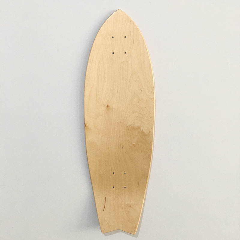 31 * 10INCH Maple land surfboard deck long board double warped board ...