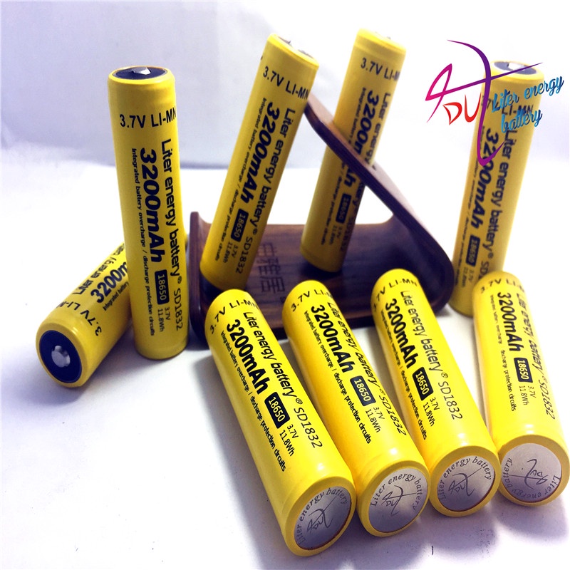 Laptop Batteries 3PCS New Original 18650 3.7 v 3200 mah Lithium ...