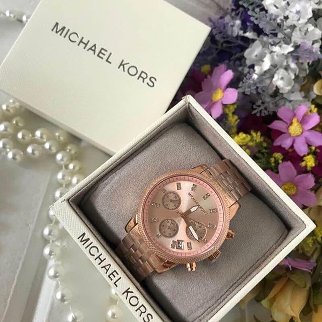 นาฬิกาข้อมือผู้หญิง นาฬิกาmk Michael Kors ของแท้ by Jaomae watch MK6077 ...