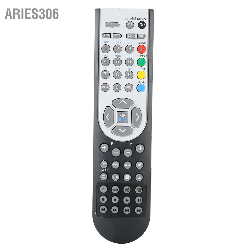 Aries306 RC1900 HD Smart TV Remote Control Black Replacement for OKI ...