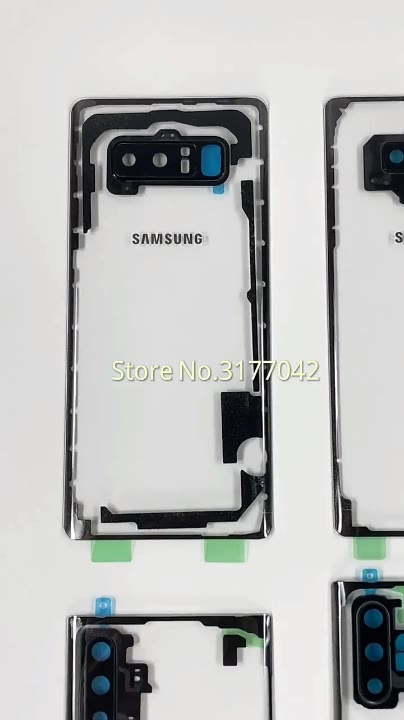 ฝาครอบแบตเตอรี่ แบบใส สําหรับ SAMSUNG Galaxy S7 edge S8 S9 note 8 note 9 note10 S10E S10+PLUS 5G ...