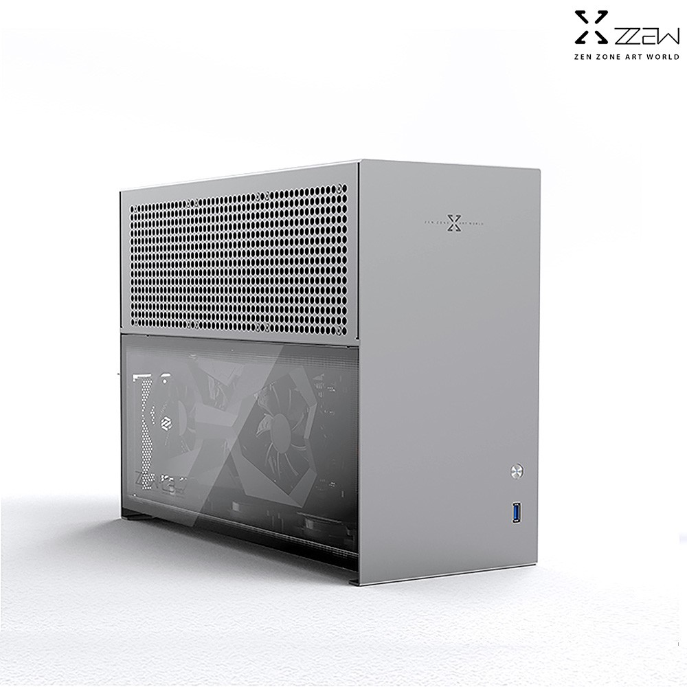 ZZAW C3 ITX Aluminum Alloy Computer Case (เคสอลูมิเนียม ITX สินค้าพร้อม ...