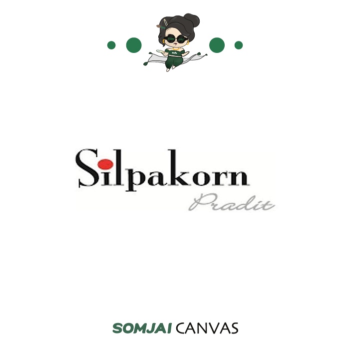 Silpakorn Pradit - ศิลปากรประดิษฐ์ สีอะคริลิค ขนาด 75 ml. หลายเฉดสี - somjai_canvas - ThaiPick