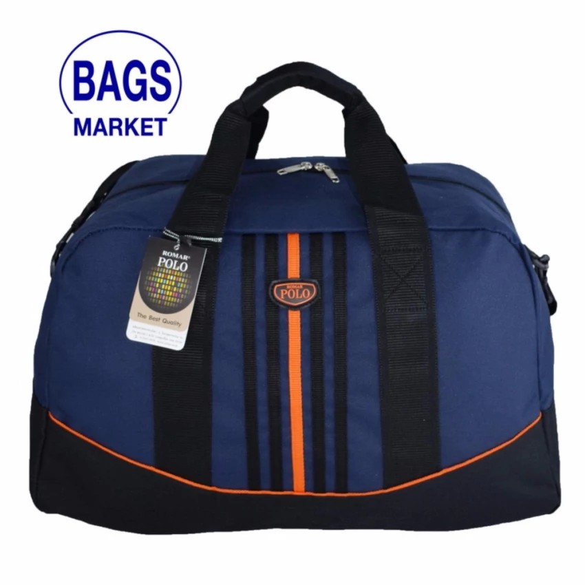 Romar Polo กระเป๋าเดินทางแบบถือสะพายข้าง ขนาด 20 นิ้ว B-Sport Code 21190 Black (Navy Blue ...