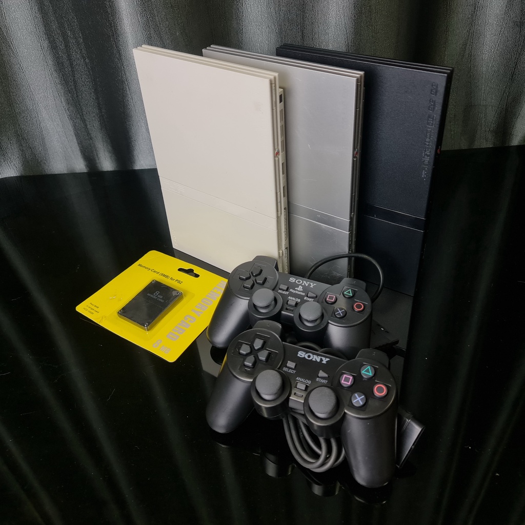 SELL PlayStation 2 PS2 Slim-70000 (MOD)(USED) เครื่องเล่นเกม PS2 แปลง ...