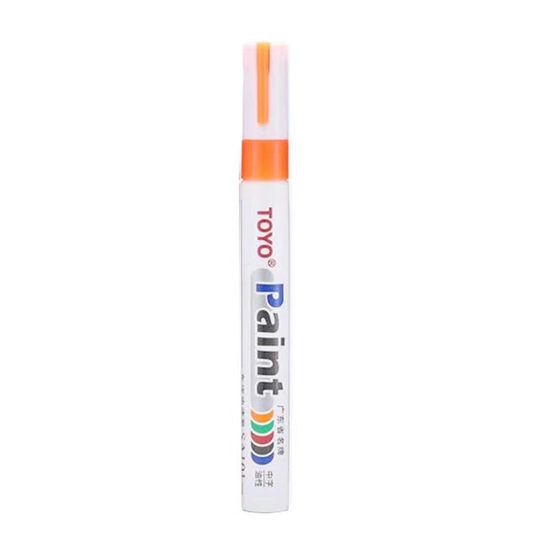 ของแท้ TOYO Toyo Paint Pen โตโย MARKER ปากกา 10 สีกันน้ำและซีดจางราคา 1 ...