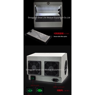 Lab Dental Equipment Clinic Dust Collector Vacuum Extractor Box Dental ...