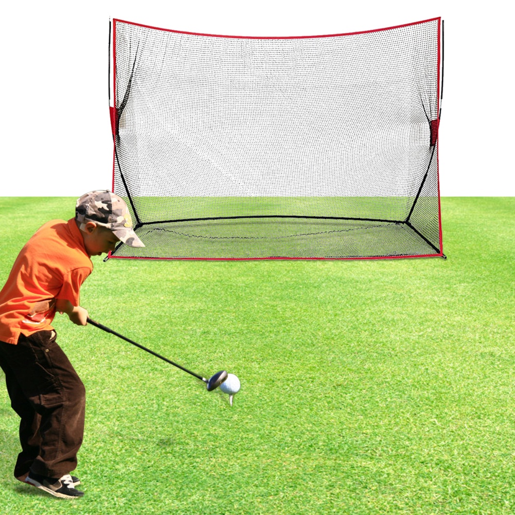 Golf Training Net Portable Golf Folding Practice Hitting Cage Swing Net ...