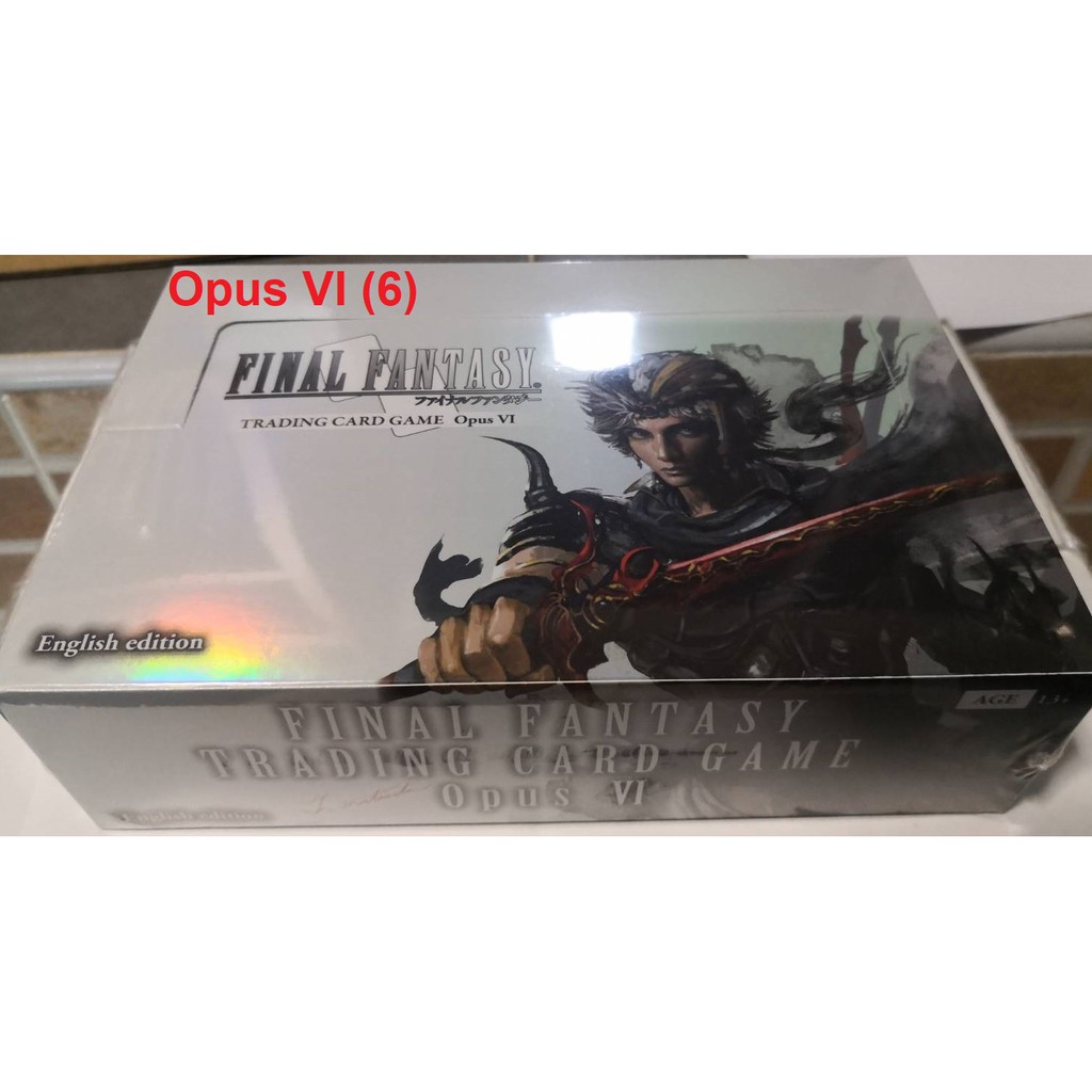 Final Fantasy Trading Card Game (FFTCG) Booster Box การ์ดเกมยกกล่อง ...