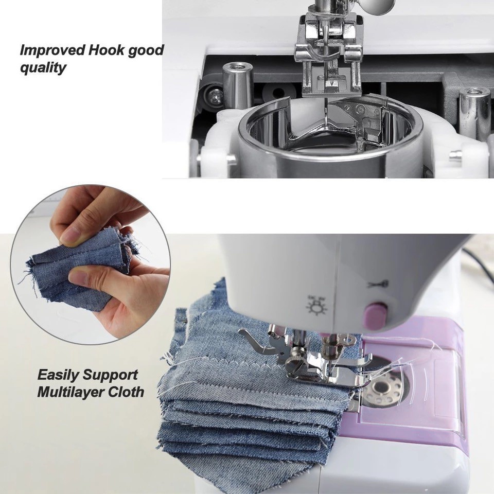 Sewing Machine FHSM 505A Pro Upgraded 12 Sewing Portable Mini Sewing ...