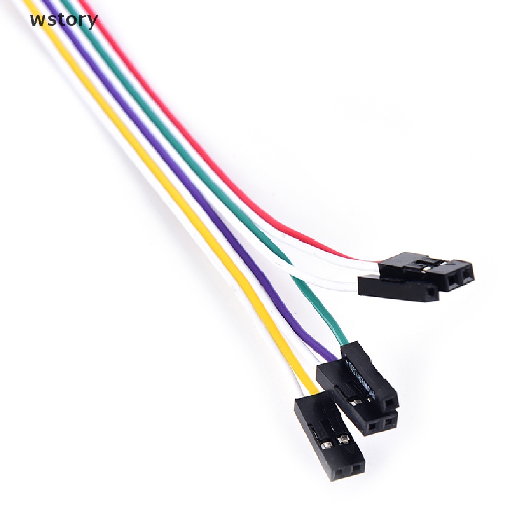 wstory High quality PC case red green LED lamp ATX power supply reset ...