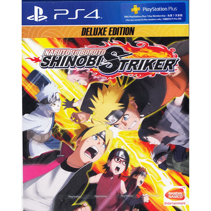 พร้อมส่ง PS4 NARUTO TO BORUTO SHINOBI STRIKER DELUXE EDTION (ENGLISH ...