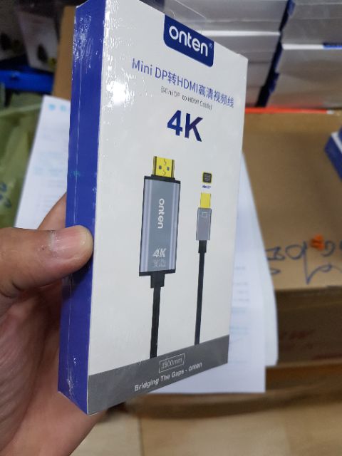 Onten 4K ️FLASH SALE️ (ราคาพิเศษ) Mini DisplayPort to HDMI Cable 1.8m ...