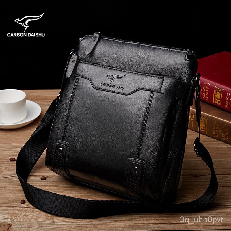 RuBJ Kangaroo Mens Shoulder Bag Casual Fashion Brand Crossbody Bag ...