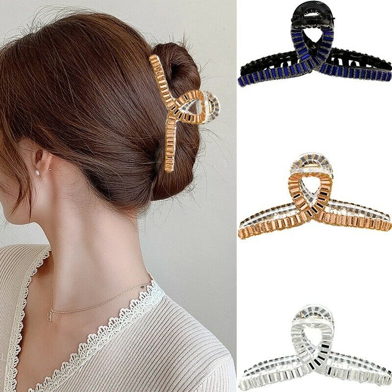 Women Lady Hairpin Large Size Hair Clips Clamp Hair Claw Hair Pins Hair ...