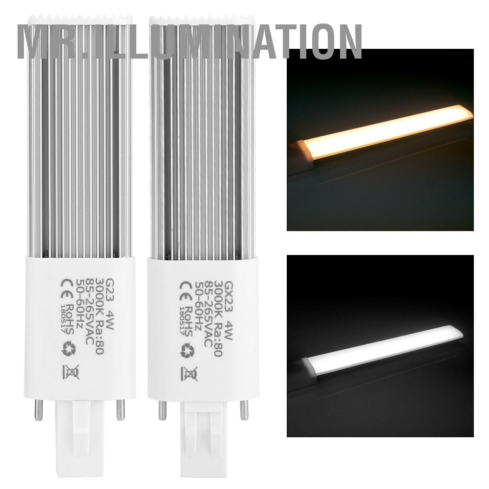 Mr.Illumination 4W 2-Pin หลอดไฟ Led ขนาดกะทัดรัดประหยัดพลังงาน 85-265V ...