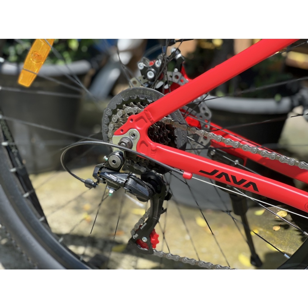 แถมหมวก จักรยานเสือภูเขา JAVA RIVA 2022 ล้อ 27.5 ชุดเกียร์Shimano 21sP - ritbikeplus - ThaiPick