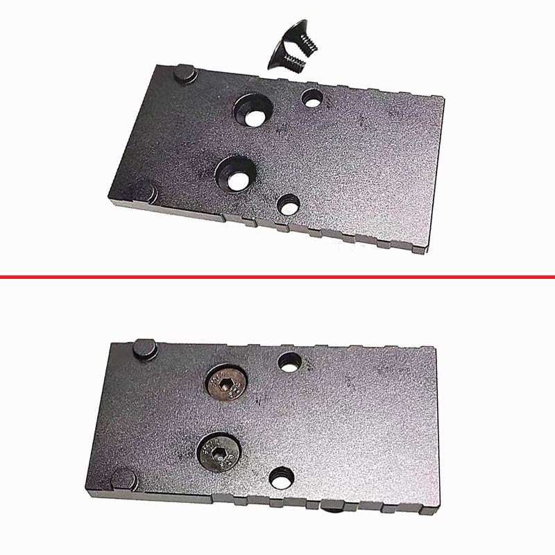Red Dot Sight Mount Adapter Plate For Glock MOS Black -Acro Doctor RMR ...