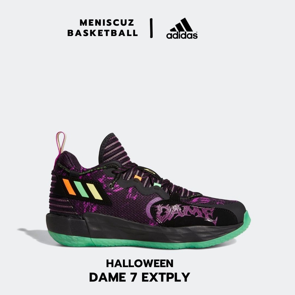รองเท้าบาส Adidas DAME 7 EXTPLY HALLOWEEN H67750 ของแท้ 100 - meniscuz ...