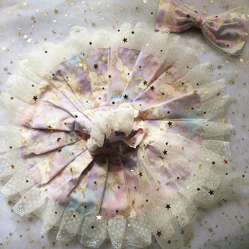 50cm Xingdailu Skirt Super Fairy Unicorn Ballet Bunny Dress Lolita Doll ...