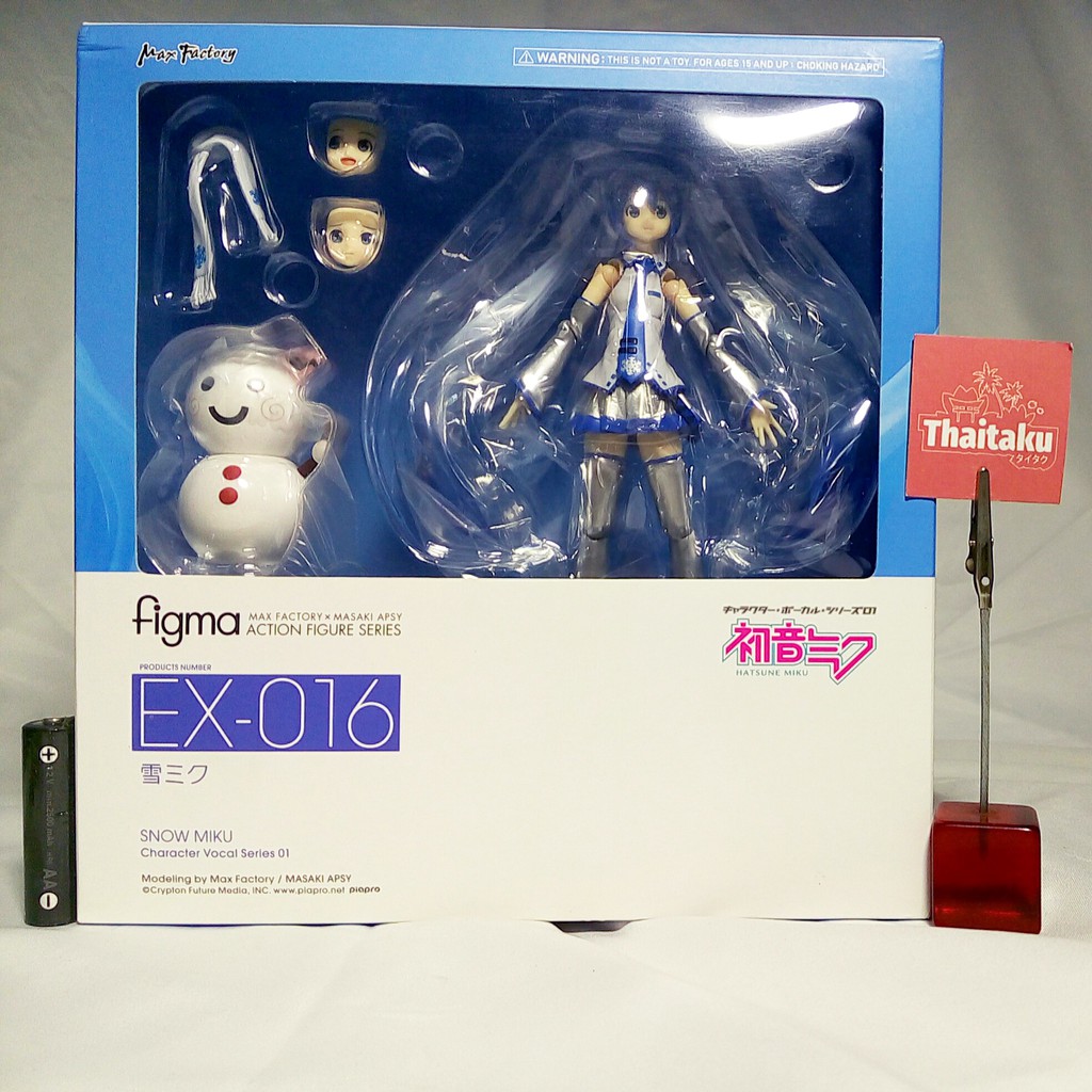 Vocaloid โวคาลอยด์ - LOT JP - Hatsune Miku มิคุ มิกุ - Figma EX-016 - Snow - ฟิกเกอร์ Figure ...