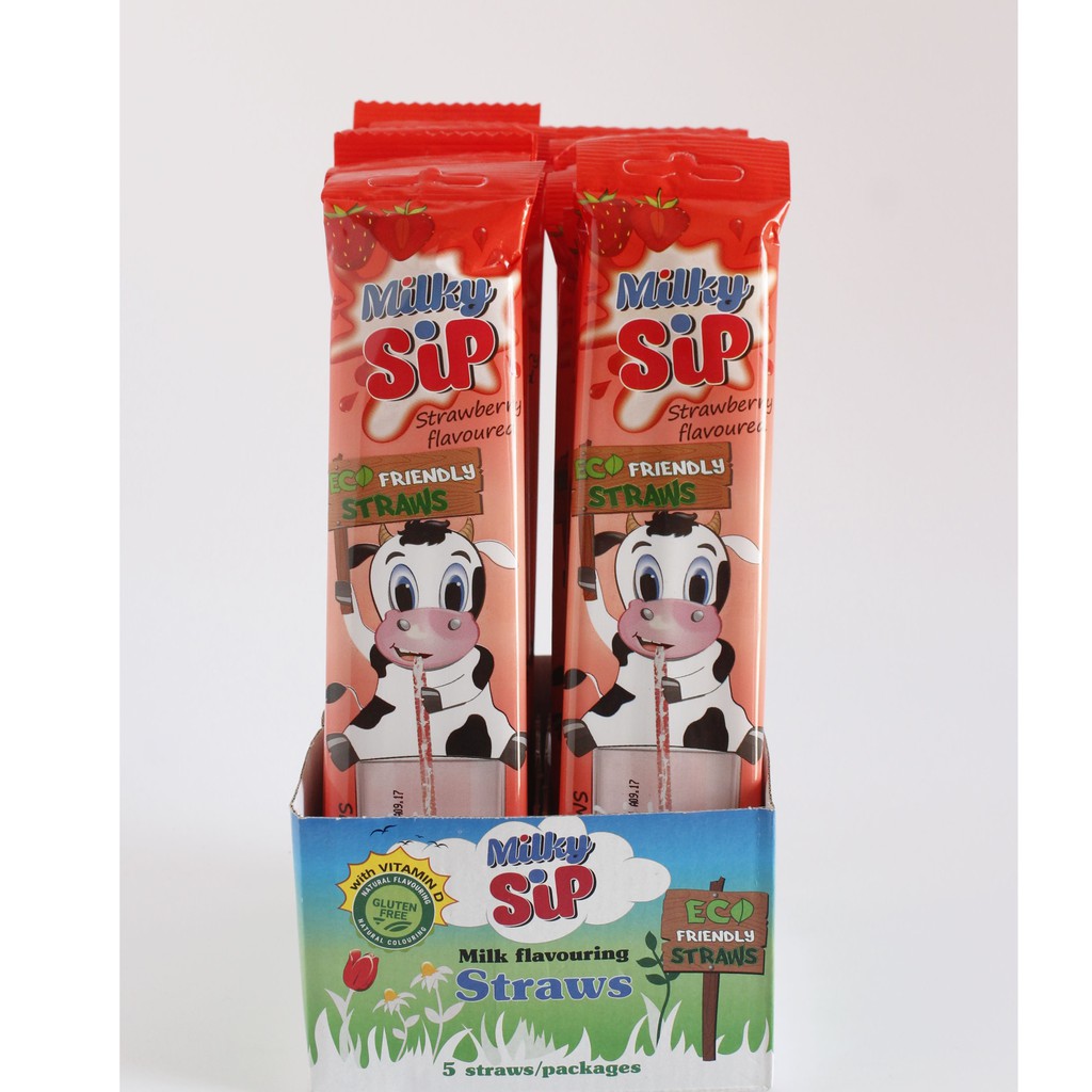 หลอดเปลี่ยนรสนม - milky sip straws นมเปลี่ยนรส - seangamketkamol - ThaiPick