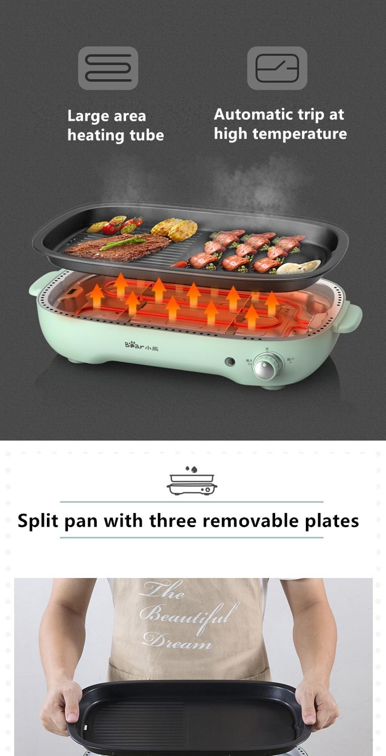220V Electric Hot Pot Cooker Household Multifunctional Electric Hotpot ...