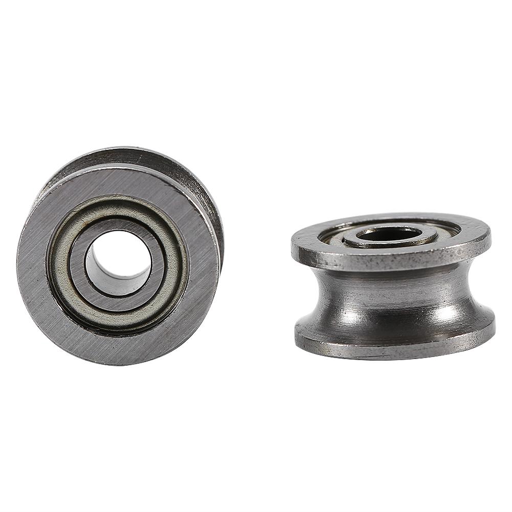 U 624zz U Groove Ball Bearing Guide Pulley Rail Linear - bestchoices.th ...