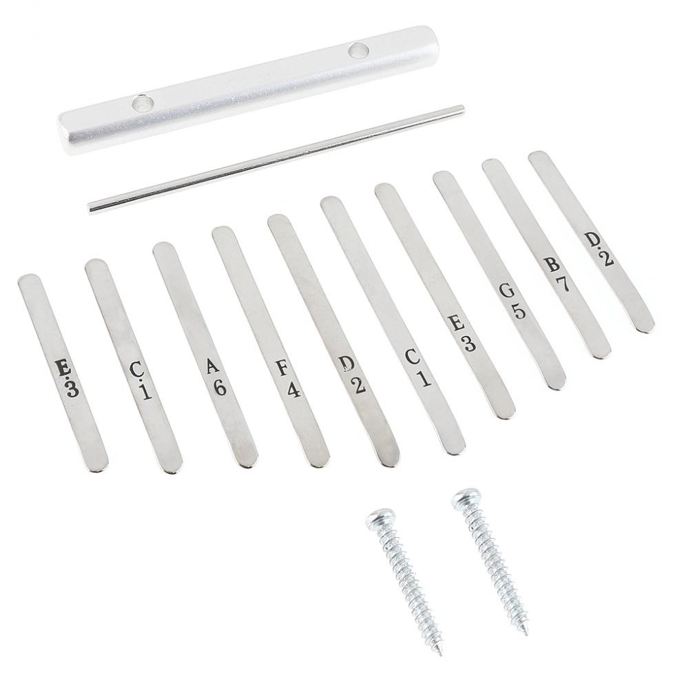 Slade 10 Key Kalimba DIY Kit Basswood Thumb Piano Mbira for Handwork ...