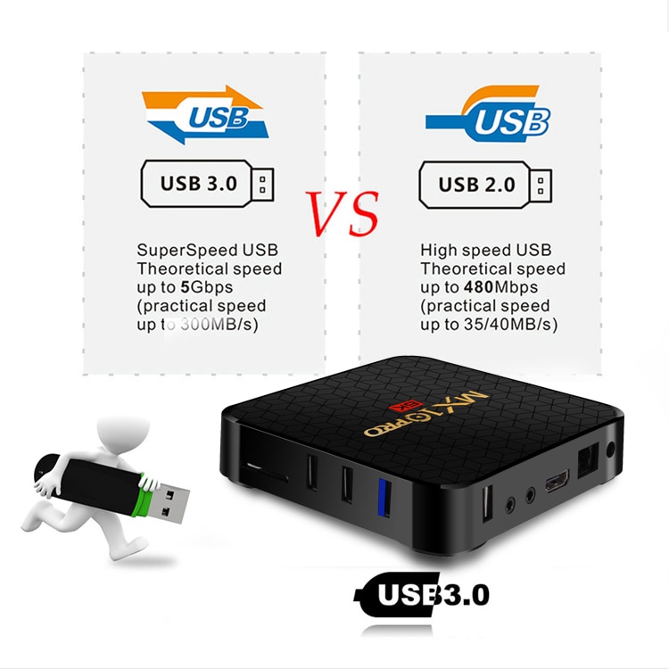 MX10 PRO 6K Android 9.0 Smart TV Box Allwinner H6 Quad Core 4GB RAM ...