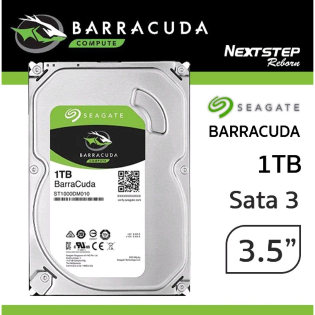 HARDDISK SEAGATE BARRACUDA 1TB SATA3 | Shopee Thailand
