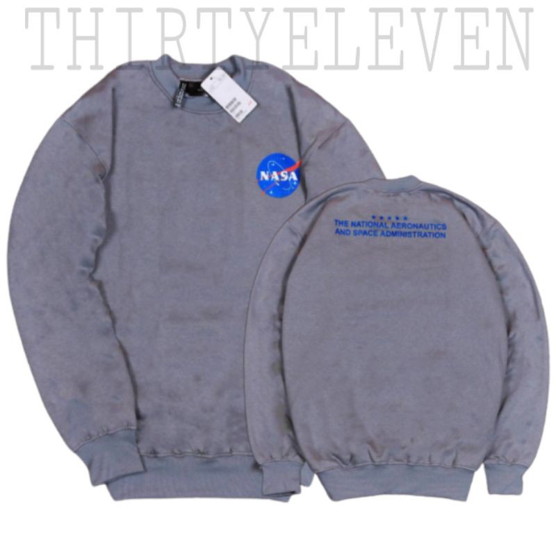 เสื้อยืดพิมพ์ลาย NASA HM - โลโก้กระจกสไตล์ดั้งเดิม - djoyvmarket.th - ThaiPick