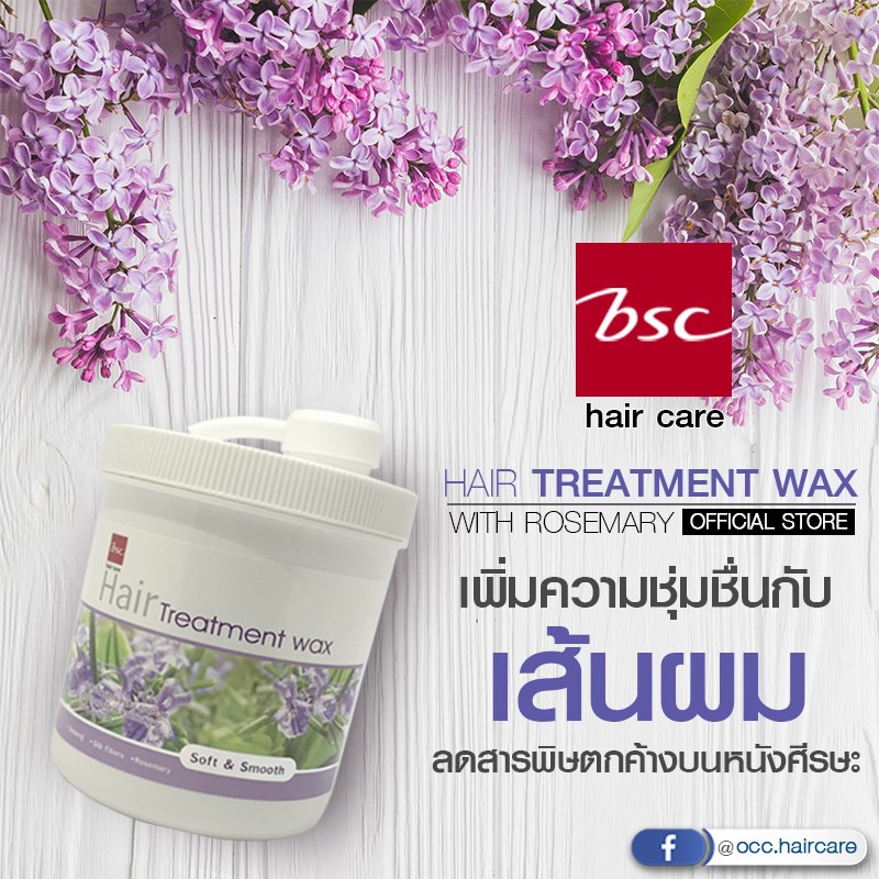 Bsc hair care hair mud 200 ml treatment wax 180ml เซ็ท Detox บำรุงทำให้ ...