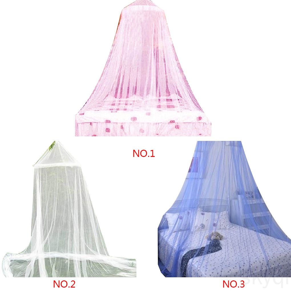 Portable Mongolian Folding Bed Net Dome Lace Mosquito Bidirectional ...