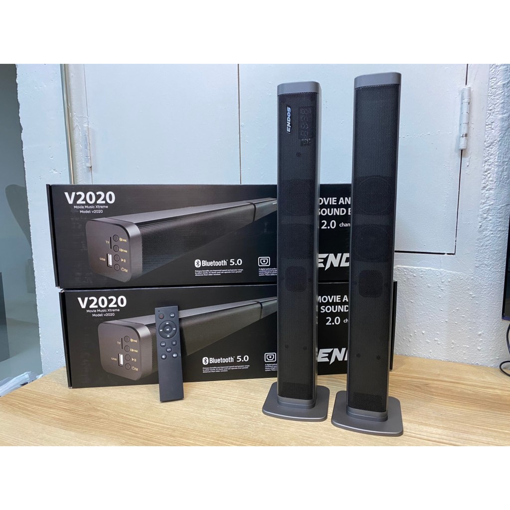 V2020 ENDOS ใส่โค้ดOVER1010 ลด40บาท Super SoundBar 2in1 SoundBarHome ...