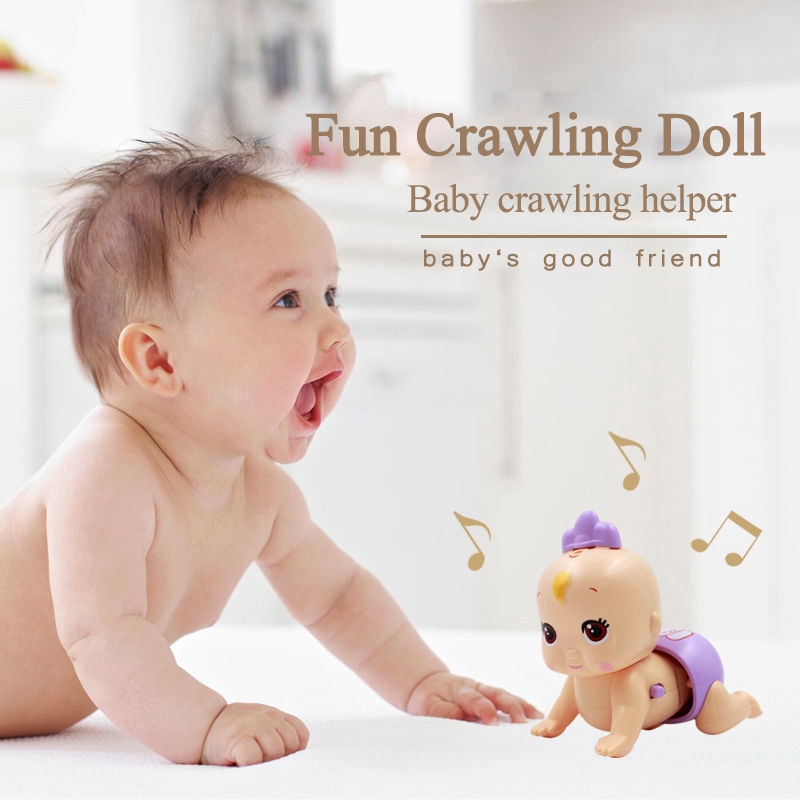 Crawl Neonatal Electric Light Music Toy Can Sing Walk Pelvis First ...