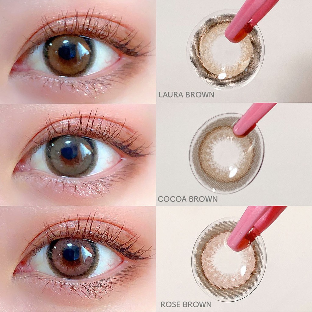 ♗ {พร้อมส่ง} i-DOL LENS ลาย NANAVIEW [ราย 1 ปี] - [0.00, -1.00 to -10. ...