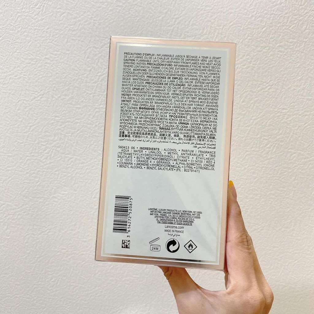 HOTﺴ♠Lancome new beautiful life perfume 100ml fragrance is floral and f ...