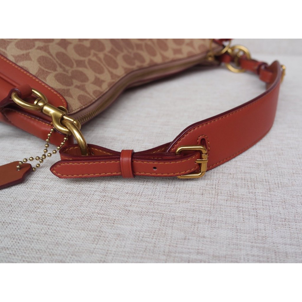 ของแท้????% COACH F38580 แฟชั่นผู้หญิงพิมพ์กระเป๋าสะพายกระเป๋าสะพาย ...