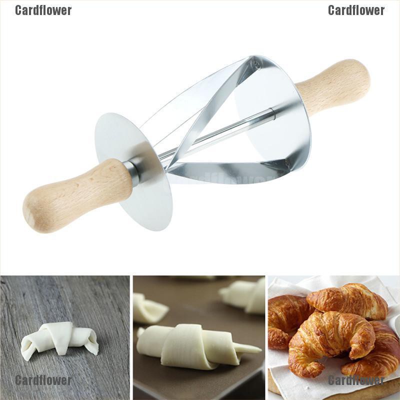 Cardflower Stainless Steel Rolling Cutter for Making Croissant Bread ...