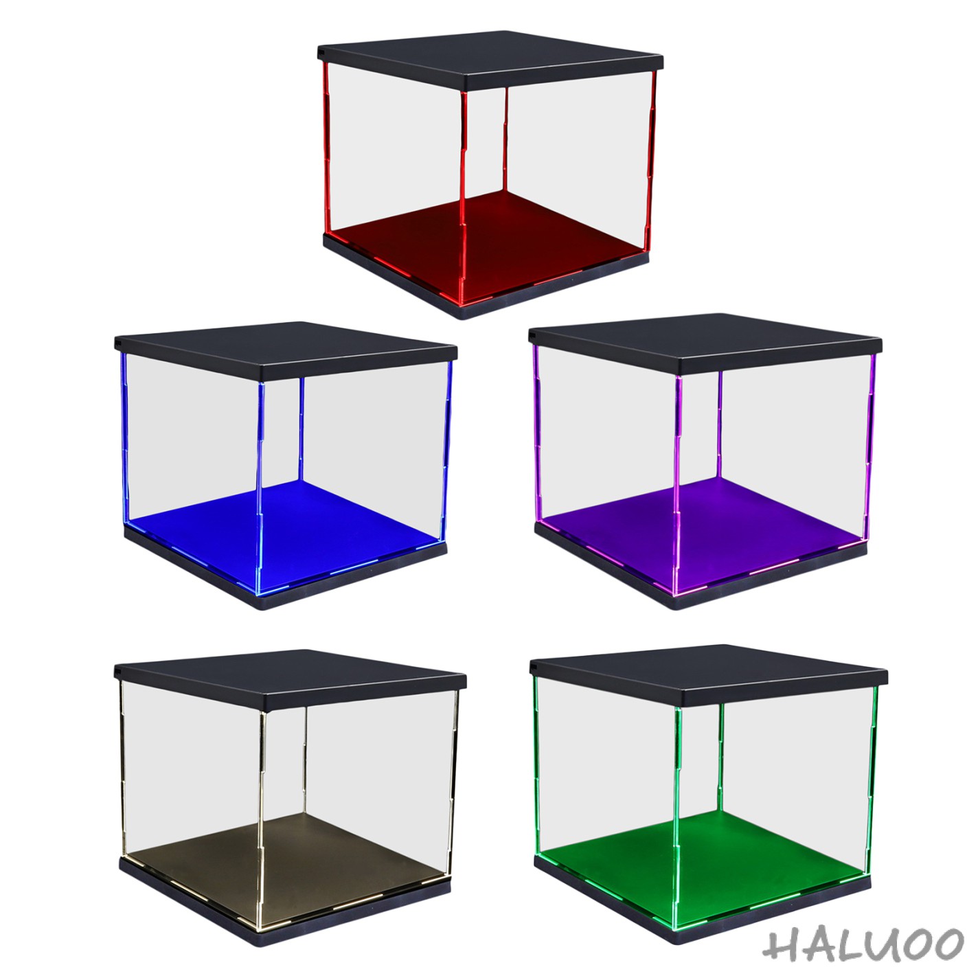 【ins】♘Clear Acrylic Display Box Large Dustproof Protection Doll Model ...