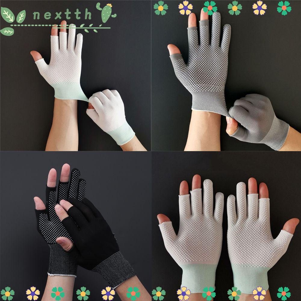 Nextshop ถุงมือกันแดดกันลื่นสําหรับขับขี่รถจักรยานผู้ชายและผู้หญิง ...