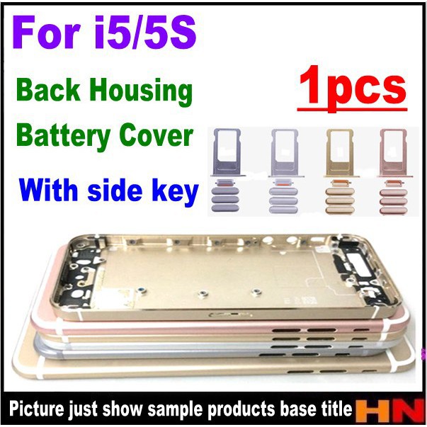 เคสแบตเตอรี่ด้านหลังโลหะสําหรับ Iphone Se 5 5S 1 ชิ้น - shenke.th - ThaiPick