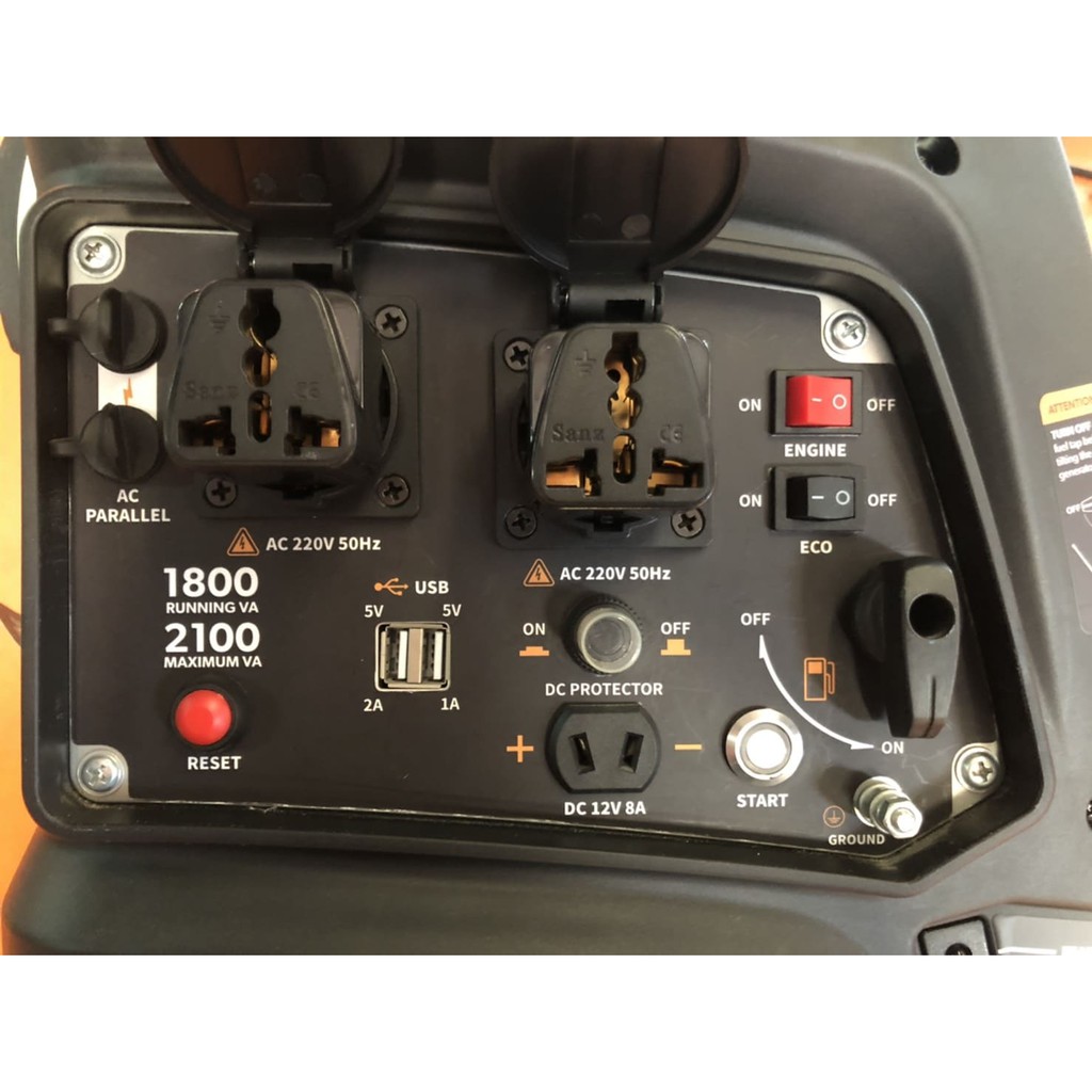 Dometic PGE121 Portable Smart Inverter Generator 2100 VA (เครื่องปั่นไฟ ...