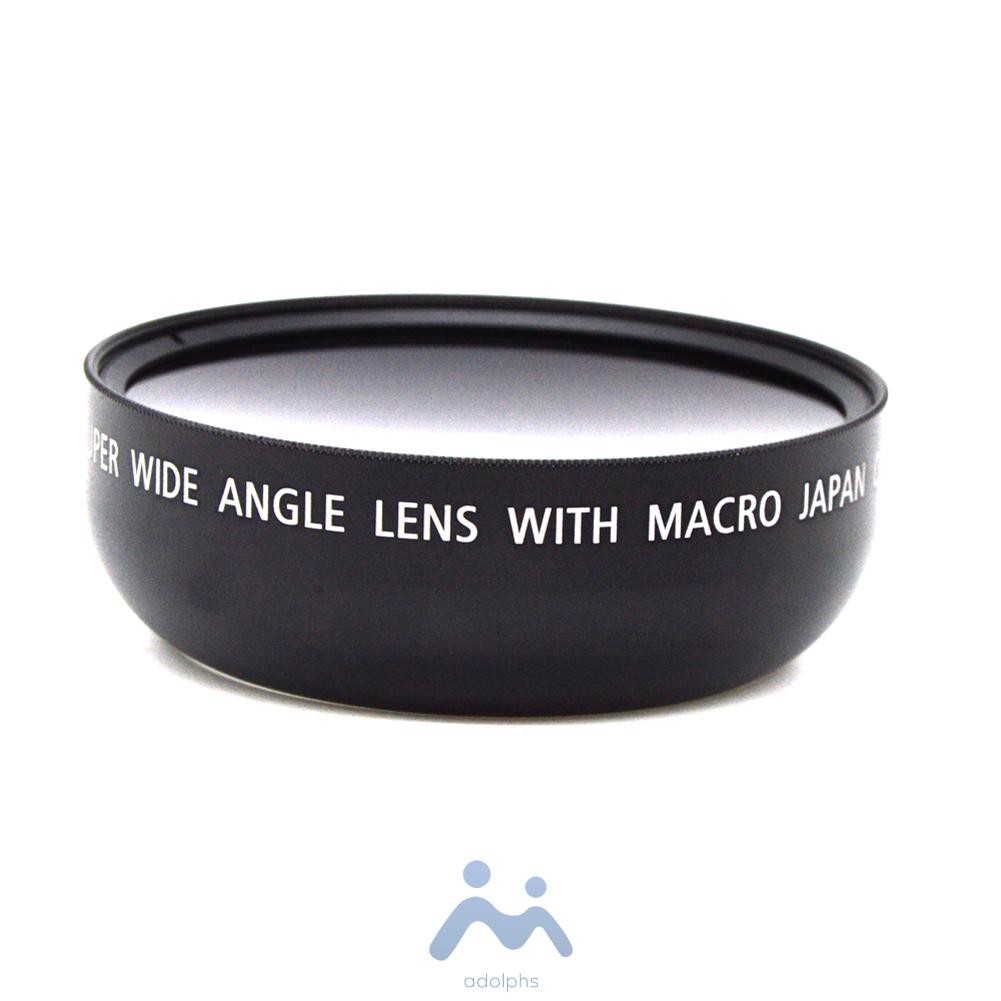 Adolphs 46mm 0.45x Wide Angle + Macro Conversion Lens Universal For ...