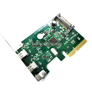 การ์ด PCI EXPRESS CARD TYPE C USB 3.1 (2 PORT) | Shopee Thailand