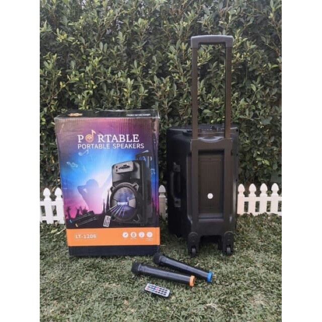 ใหม่ ลำโพงบลูทูธ 12นิ้ว รุ่นLT1206 เสียงดังพลังเยอะ ปรับเบสได้ ปรับแอค ...